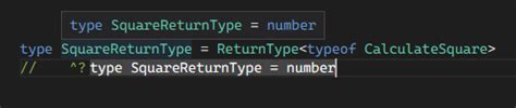 Looking Up The Input And Output Types Of A Function Using The Parameters And Returntype Utility Types