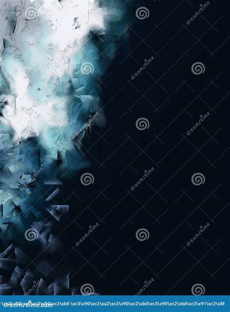 Colorful Abstract R Background Texture Hand Painted On Paper Bacground Stock Illustration
