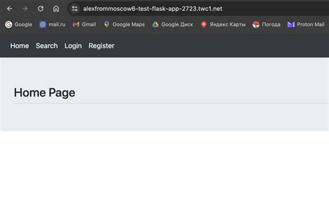Развертывание проекта Python Flask с использованием Apps