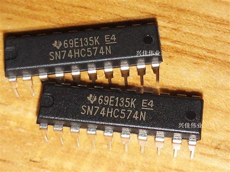 Si Taiandsh 74hc574 Sn74hc574n Dip20 Integrated Circuit In Integrated Circuits From Electronic