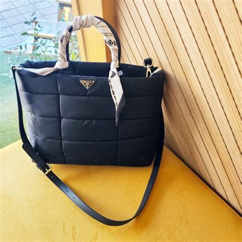 프라다 나일론 토트백