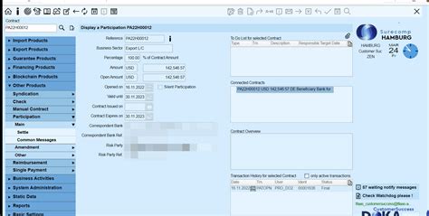 Liability Approval For Amendment In Participation Doka Saas Help
