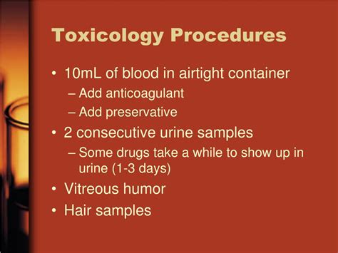 Ppt Forensic Toxicology Powerpoint Presentation Free Download Id