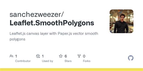 Github Sanchezweezer Leaflet Smoothpolygons Leaflet Js Canvas Layer With Paper Js Vector