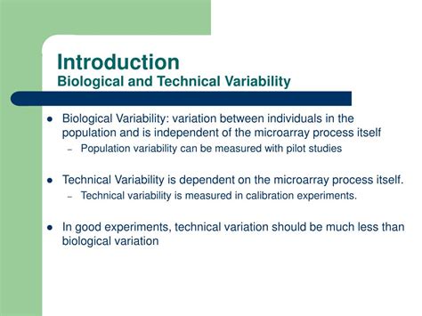 Ppt Introduction To Bioinformatics Microarrays Microarray Data