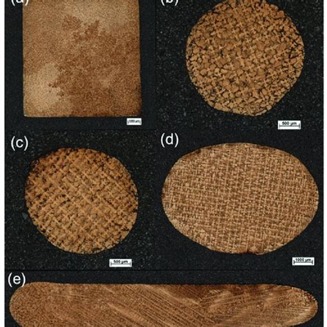Microstructure Of Cross Sections At Heights Of 25 Mm A 40 Mm B 48 Download Scientific
