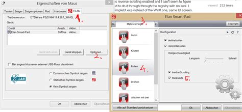 Elan Touchpad Reverse Scrolling Super User