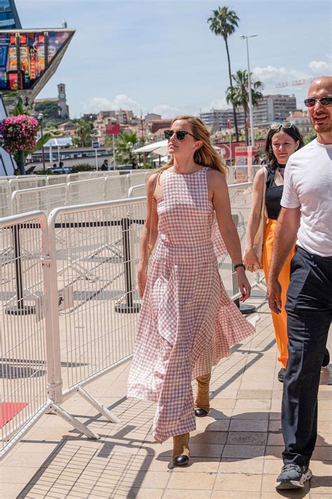 Emma Watson Combines Her Summer Dress With These Unexpected Shoes And