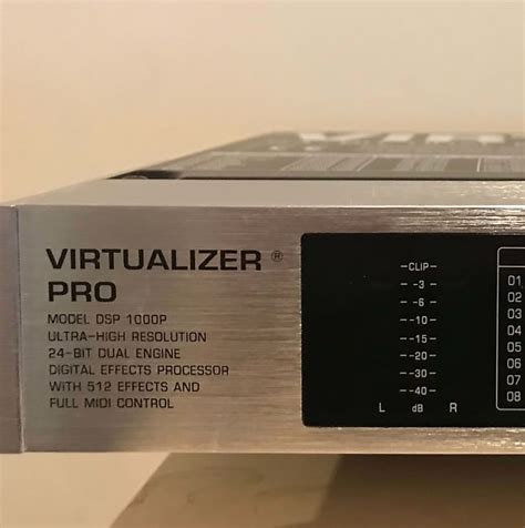 Behringer Virtualizer Pro Dsp 1000p 24 Bit Dual Engine Reverb