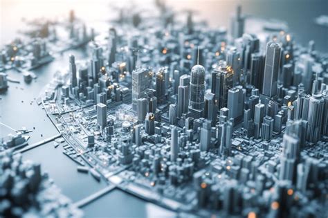 Ai And Smart City Planning Premium Ai Generated Image