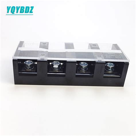 Tc 2004 High Current 200A 4p Fixed Terminal Copper Terminal Block High Current Terminal And