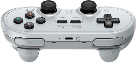 BitDo Pro Wireless Controller For Switch Windows MacOS And Android Gray GL Best Buy