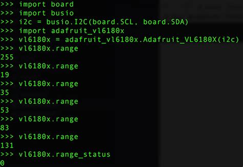 Porting An Arduino Library To Circuitpython Vl6180x Distance Sensor