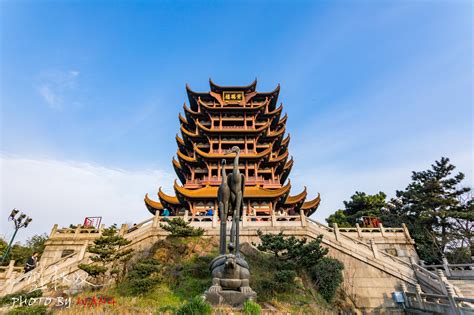 命运多舛的黄鹤楼因李白而闻名因诗词而重建 牌坊 黄鹤楼 李白 新浪新闻