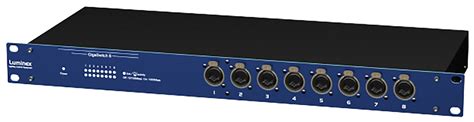 Luminex Gigaswitch 8 8 Port Network Switch With Ethercon