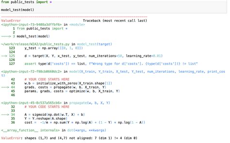 Question On The W2 Programming Assignment Neural Networks And Deep