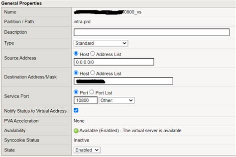 problems connecting socket via f5 devcentral
