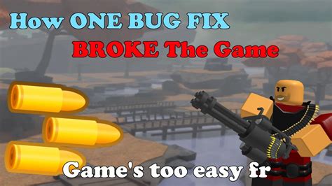 How One Bugfix Broke The Game Tower Defense Simulator Youtube