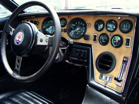 1978 Maserati Bora Interior Overview Of The Most Popular Models And