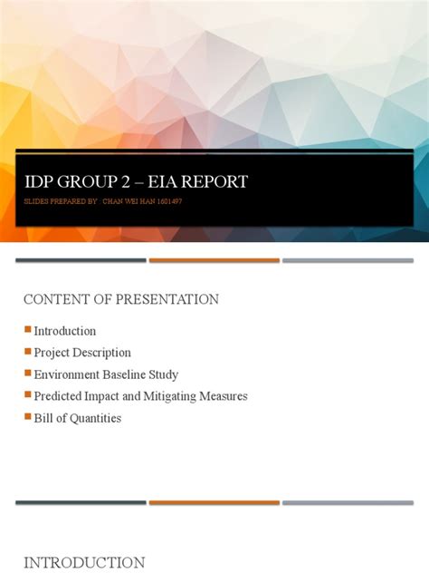 Idp Group Eia Report Pdf Surface Runoff Drainage Basin