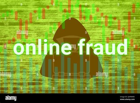 Cyber Crime Online Hacking Warning And Fraud Background With Blur Digital Code And Cyber Crime