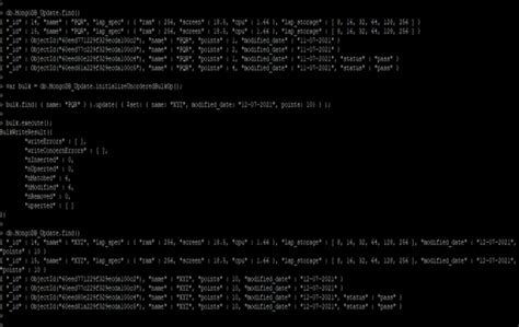 MongoDB Bulk Update How Bulk Update Works In MongoDB