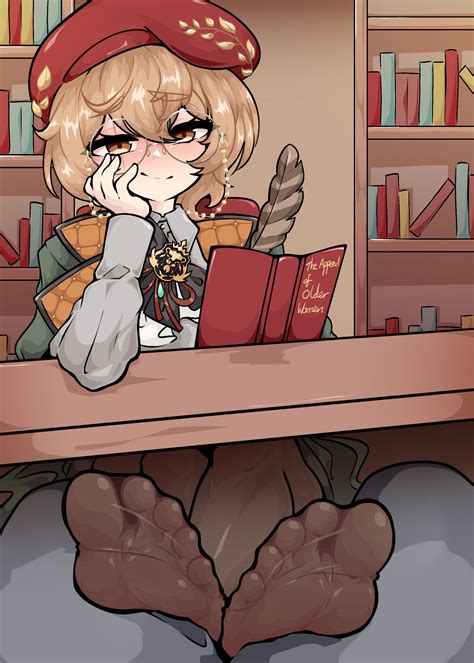 Caloart30 Clio Aite Phase Connect Absurdres Highres 1girl Beret Book Brooch Brown Eyes