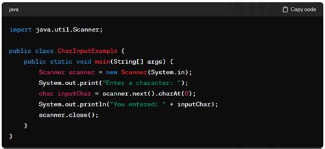 How To Take Char Input In Java A Beginners Guide Jmpp French Html5 Developer
