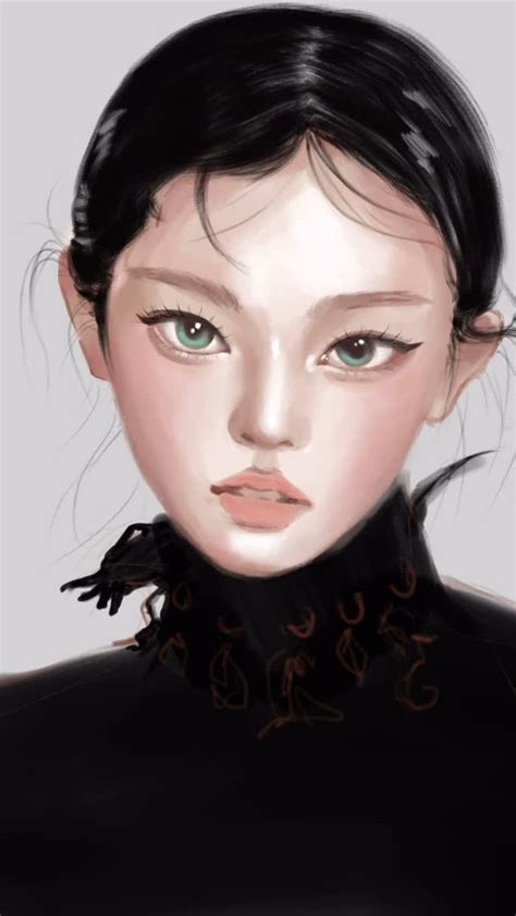 아이패드 드로잉 내 쪼대로 오랜만에 릴스｡｡｡｡☺️ 아이패드그림 아이패드드로잉 디지털드로잉 Illustrator