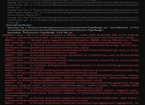 Final Gitextensions Assets Are Not Bootstrapped · Issue 10425