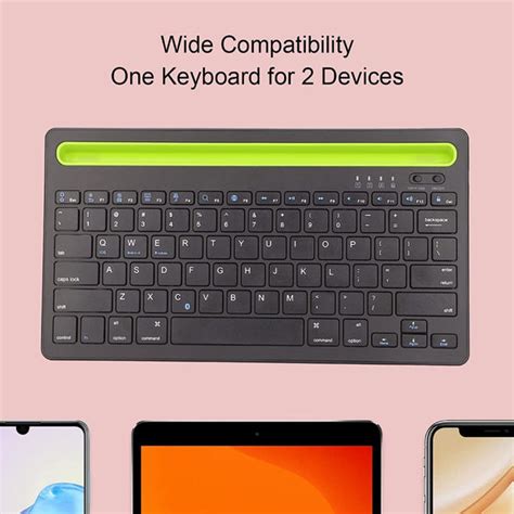 Tecphile Rk908 Muti Device Bluetooth Wireless Keyboard Concept Kart