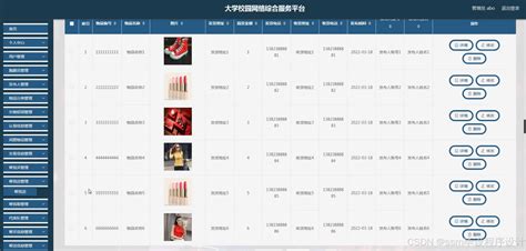 Springboot毕设 大学校园网络综合服务平台 程序论文 Csdn博客