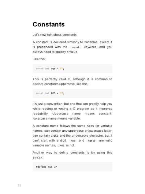 Handbook C 20 Pdf Pointer Computer Programming Mathematics