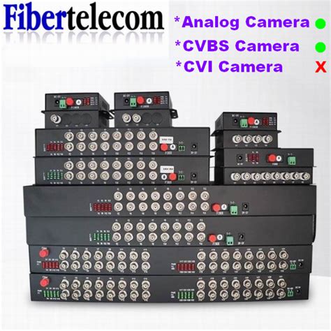 Analog BNC Video To Fiber Optic Converter Price Transmitter Receiver