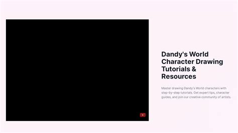 Learn To Draw Dandys World Characters