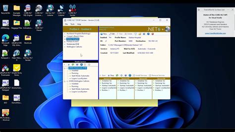 sending hl7 messages over tcp ip with the core hl7 sender youtube