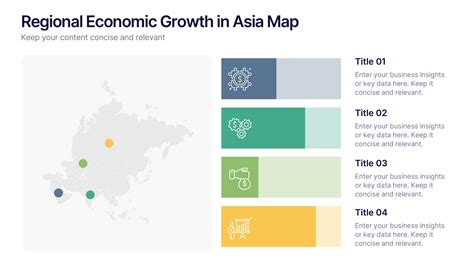 Regional Economic Growth In Asia Map Presentation Powerpoint Template