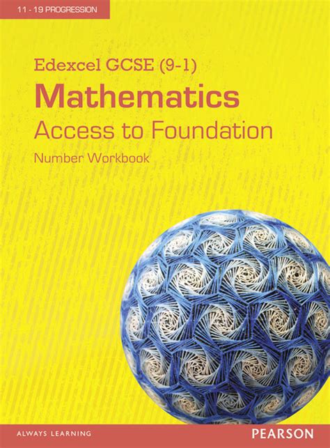 Edexcel Gcse 9 1 Mathematics Access To Foundation Workbook Number Pack Of 8