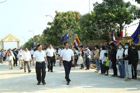 លោក វន វណ្ណៈ និងលោក ហម រ៉ន អគ្គនាយកបុរី Vip កសាងសមិទ្ធផលមួយចំនួន ក្នុងទីតាំងអតីតដំណាក់ស្ដេច