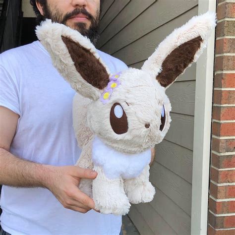 I Made The Cutest Fluffy Eevee And I Just Had To Show It Off Thats Not Me In The Photo Lol