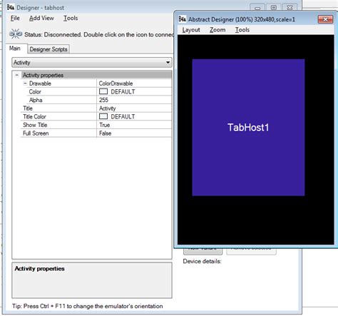 Tabhost Tutorial In Android Using Basic4android Sourcecodester