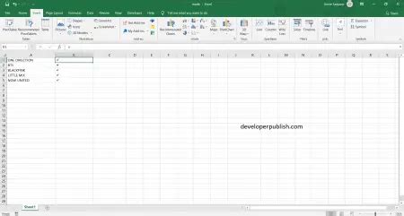 5 Best Ways To Insert A Tick Symbol And Cross Mark In Excel