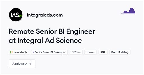 Remote Senior Bi Engineer Job At Integral Ad Science Himalayas