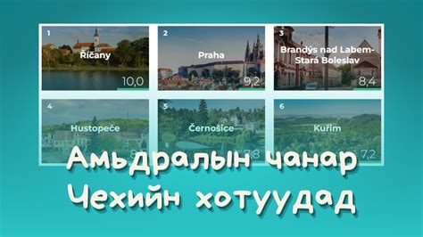 Чехэд амьдрахад хамгийн гоё хотууд 2023 Youtube