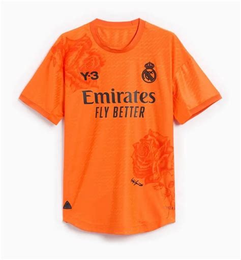 Nuevo Jersey Real Madrid 20242025 Edicion Especial Y3 Rosas Naranja