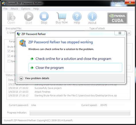 Isumsoft Zip Password Refixer 311 Buffer Overflow Windows Local Exploit