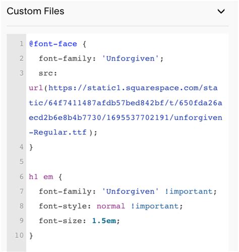 use two fonts in one squarespace heading — porta blu design