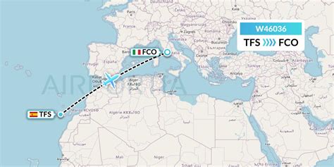 W46036 Flight Status Wizz Air Malta Tenerife To Rome Wmt6036