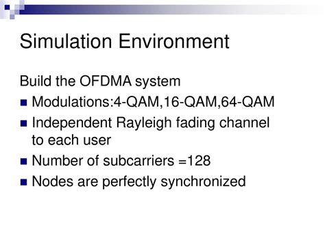 Qos Aware Adaptive Subcarrier Allocation In Ofdma Systems Ppt Download