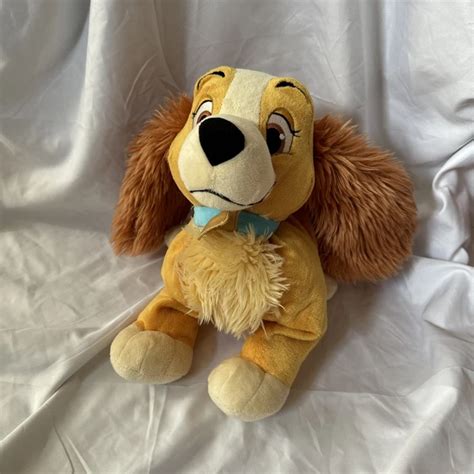 Disney Store Lady From Lady And The Tramp Plush Soft Toy Genuine